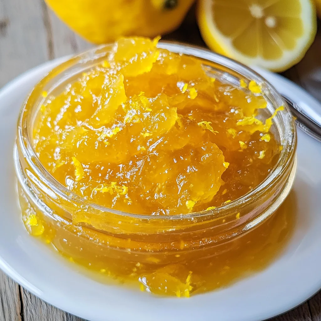 Italian Lemon Jam - kitchen warmth